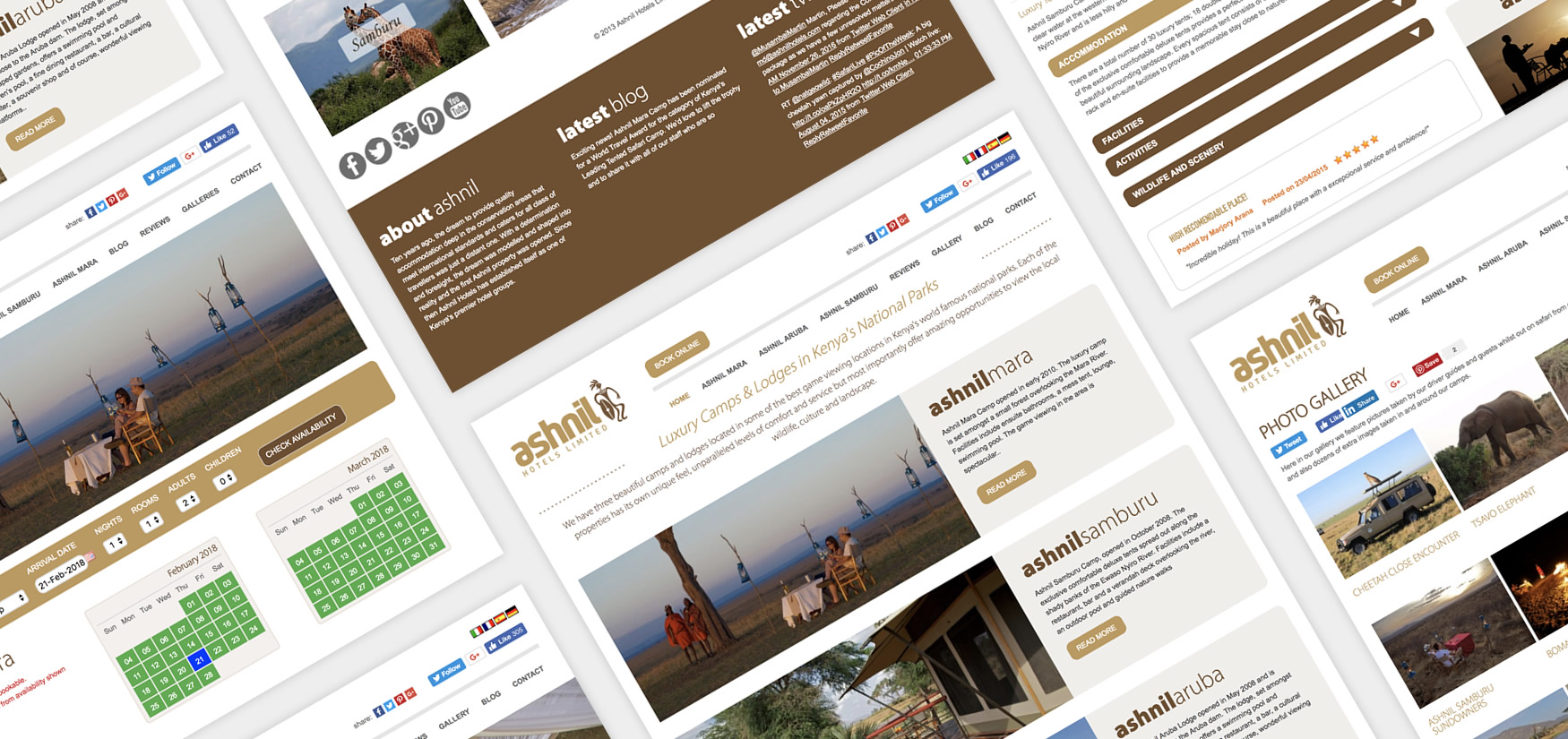 Ashnil Hotels - Ash Tree Design